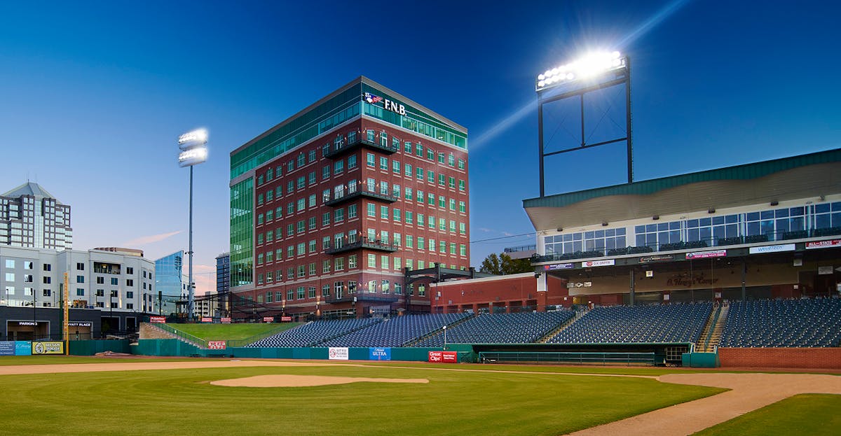 Homerun Success for SlenderWall in Greensboro | Architectural Products