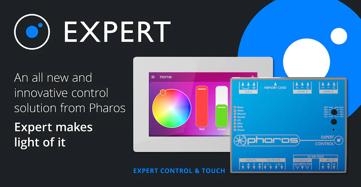 Expert: An all new control solution from Pharos | Architectural Products