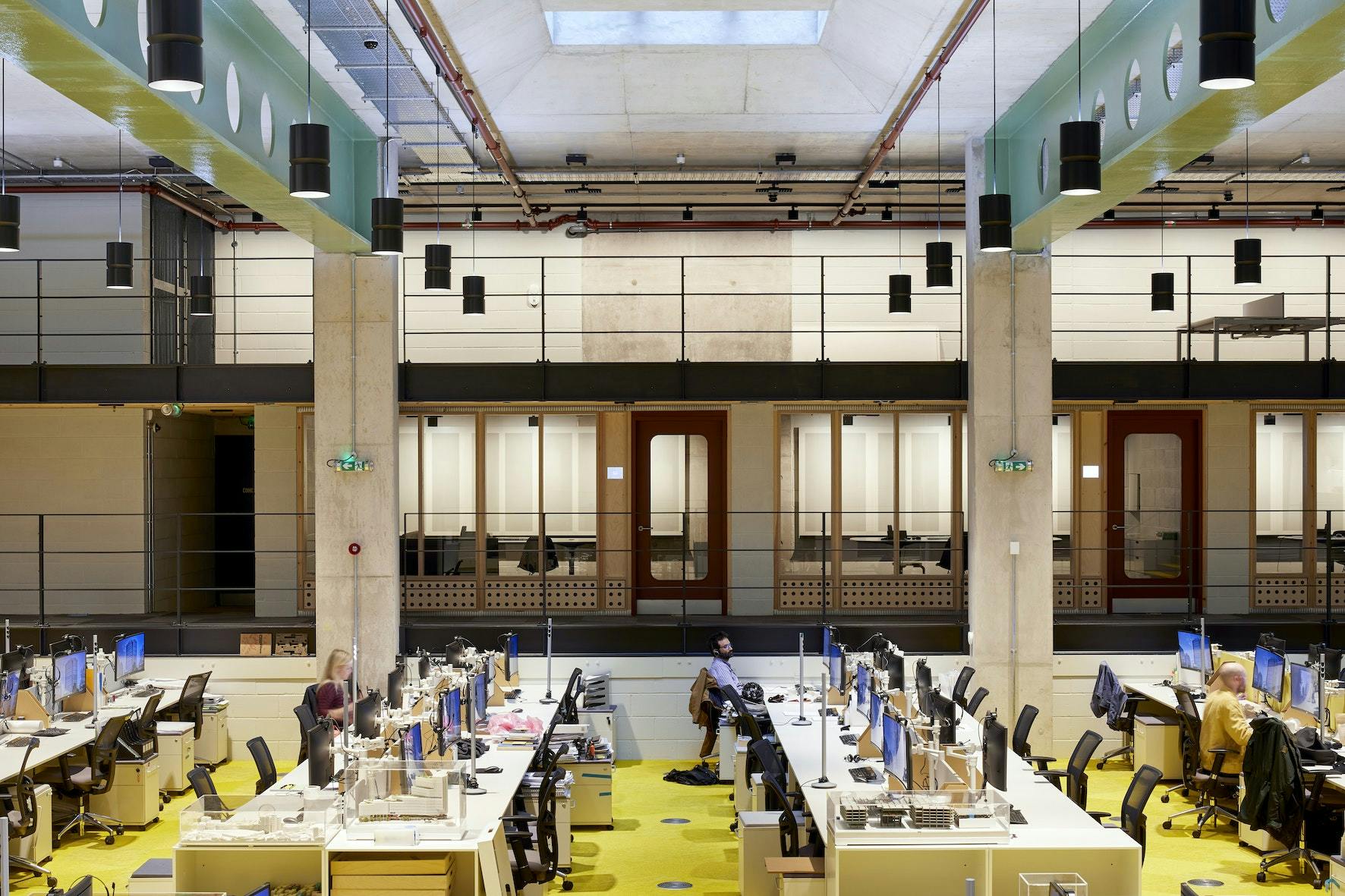 Transforming a Basement Into a Vibrant Workspace | Architectural Products