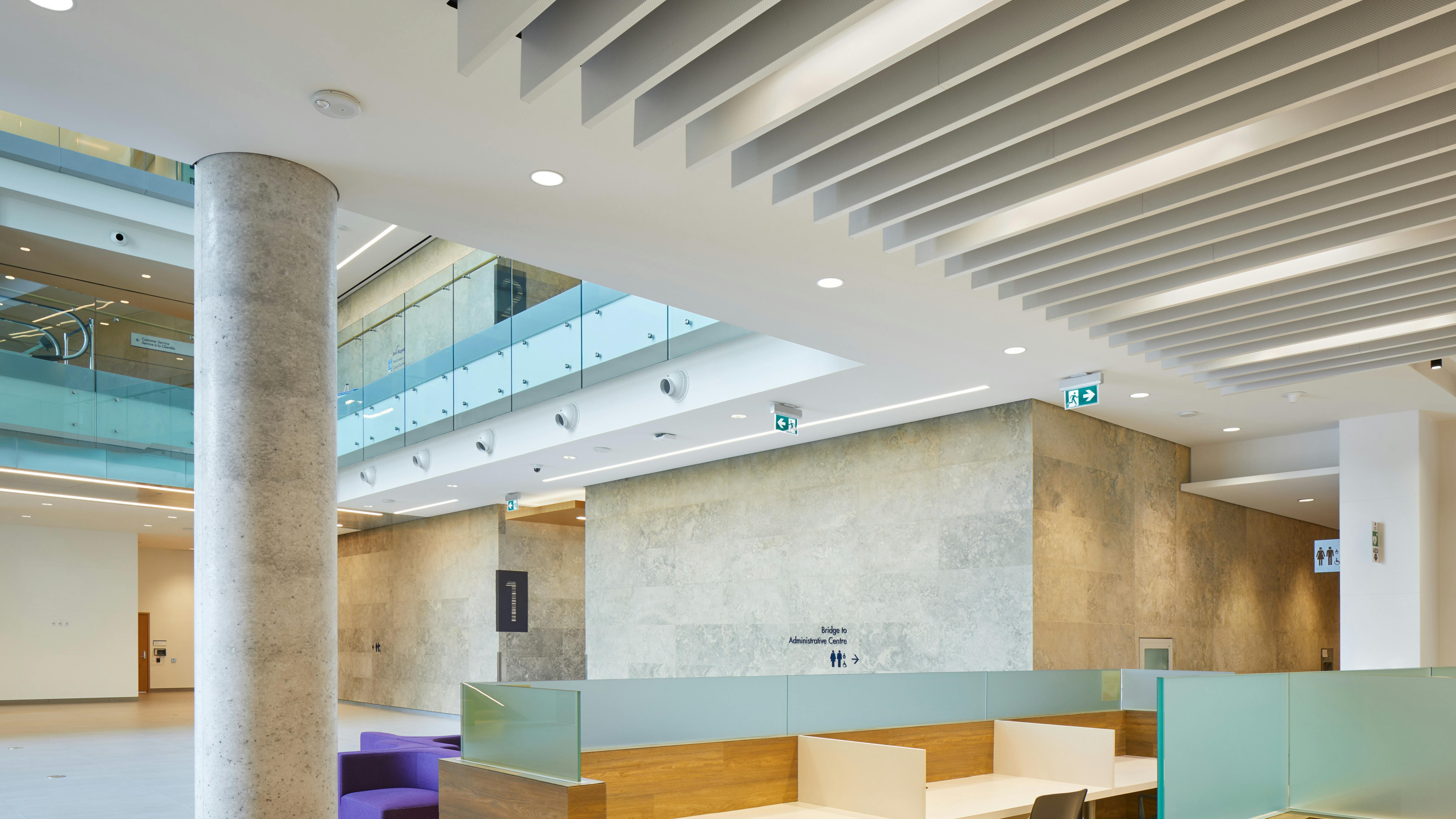 Rockfon Sequence Linear Metal Beam Baffles | Architectural Products